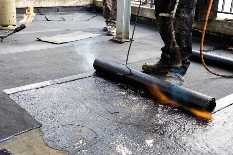 Asphalt Roll Roofing in East Texas | Gordy Roofing